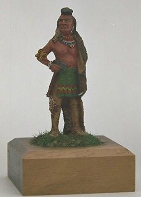 Kit# 9894 - Mohican Warrior - This is part of the Valiant Miniatures ...
